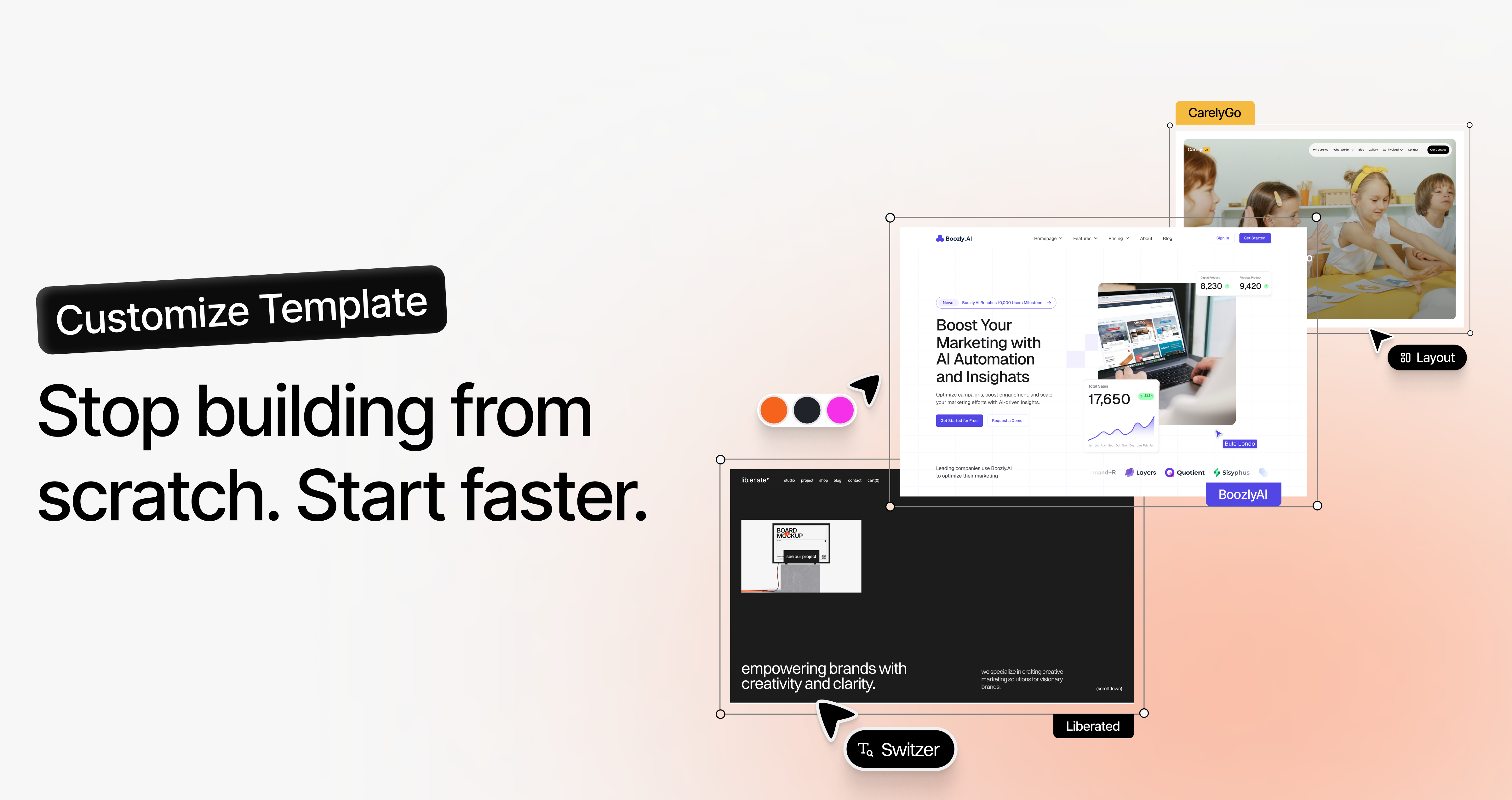 Template Customization Services — Tekano Studio